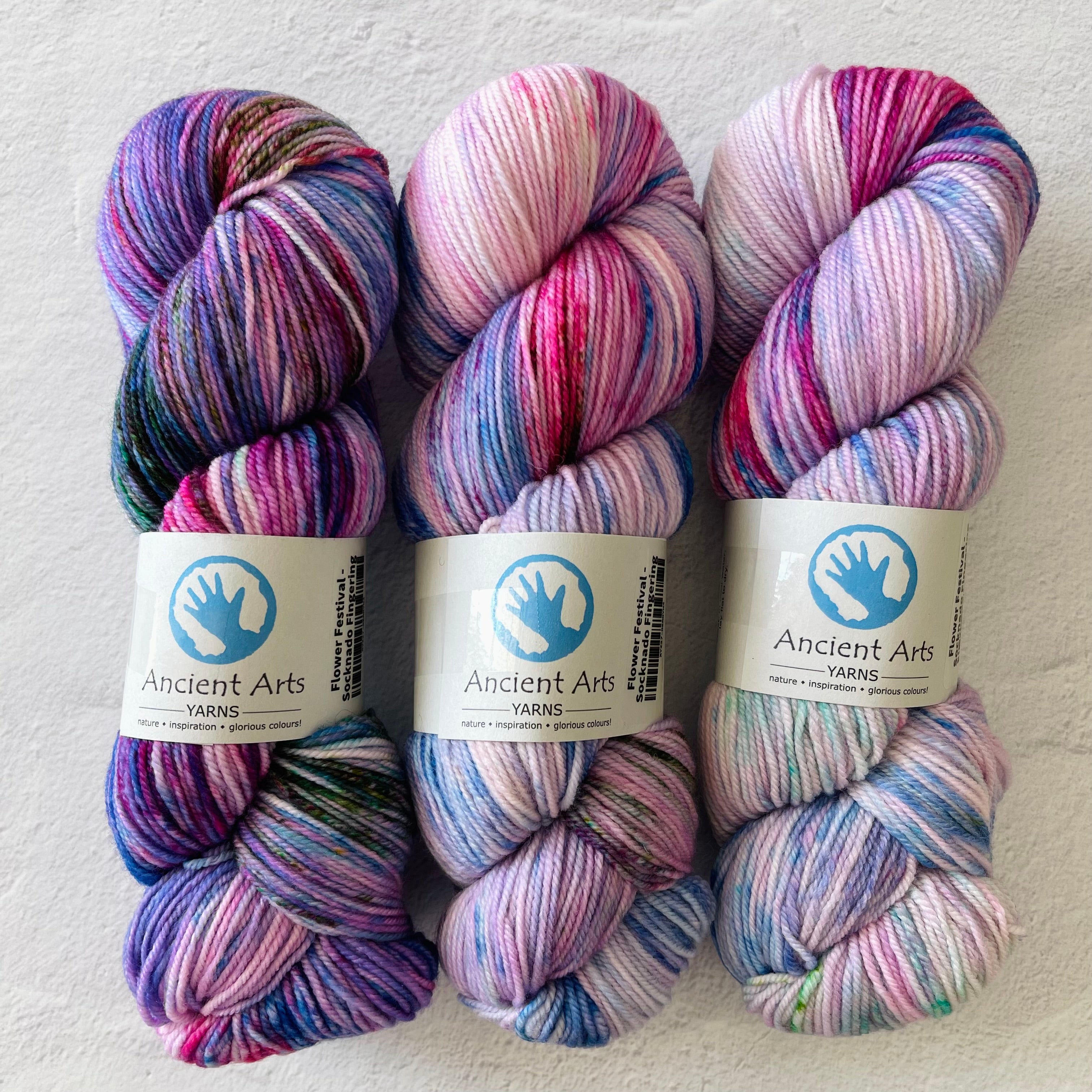 Ancient Arts Socknado LYS Day 2025 Flower Festival | The Yarn Maven